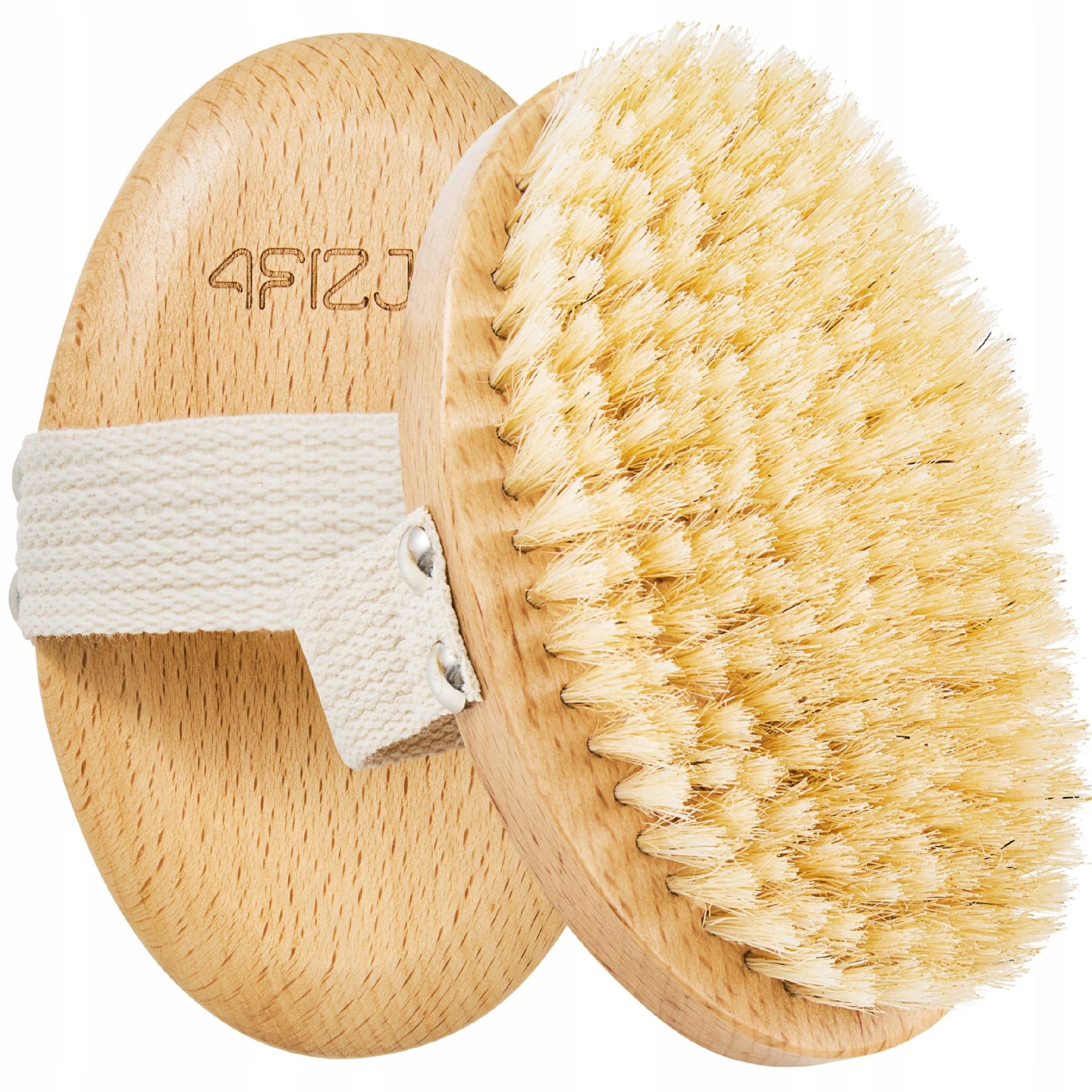 Masszázs kefe, 4Fizjo, Fa/Fibers, 13x8 cm - eMAG.hu
