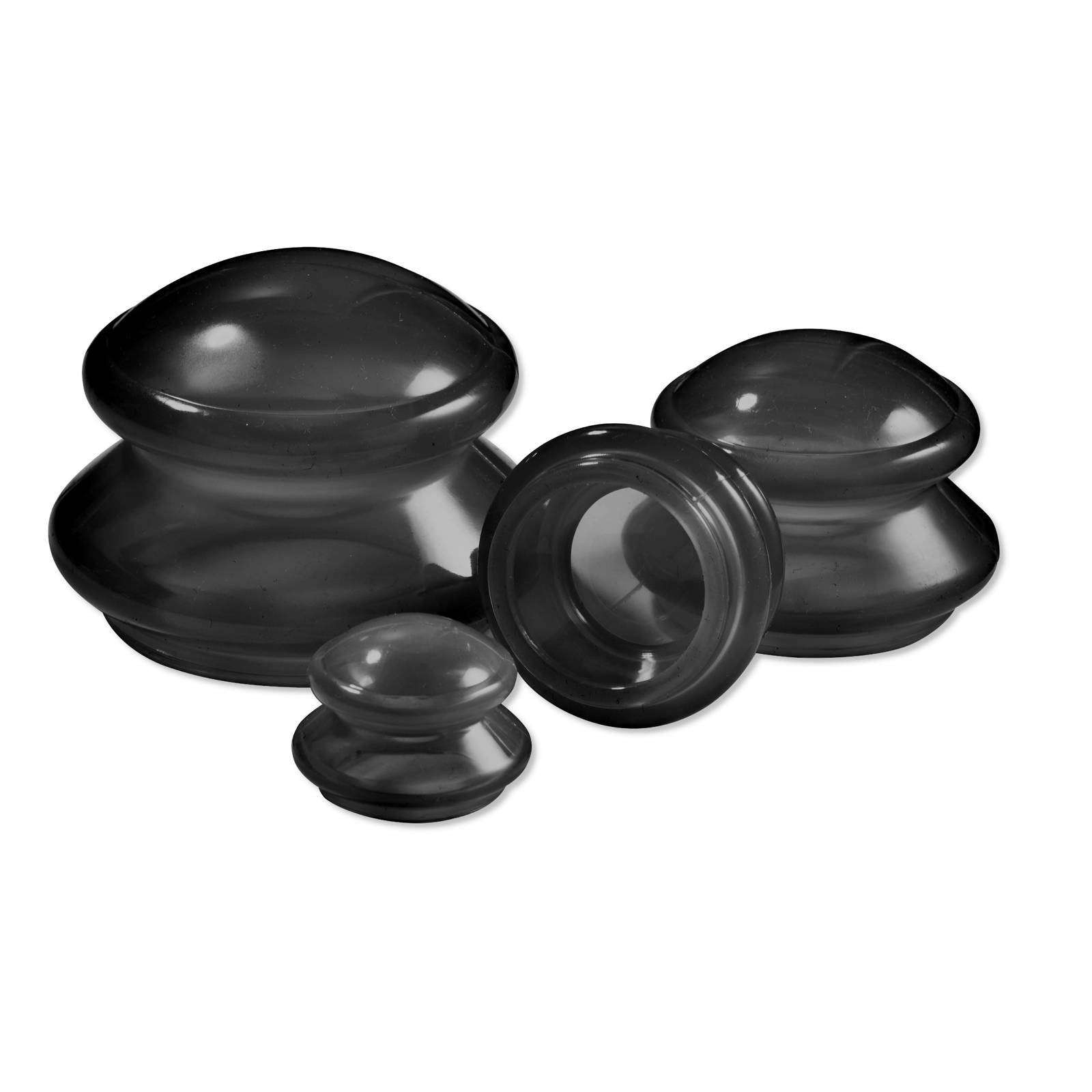 Set 4 Ventuze de Masaj din Silicon in 4 Dimensiuni Diferente pentru ...