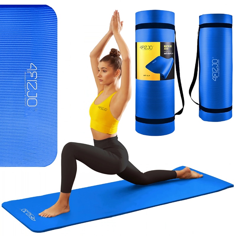 Saltea pentru antrenament, 4FIZJO, Pentru yoga, Spuma NBR, Fitness ...