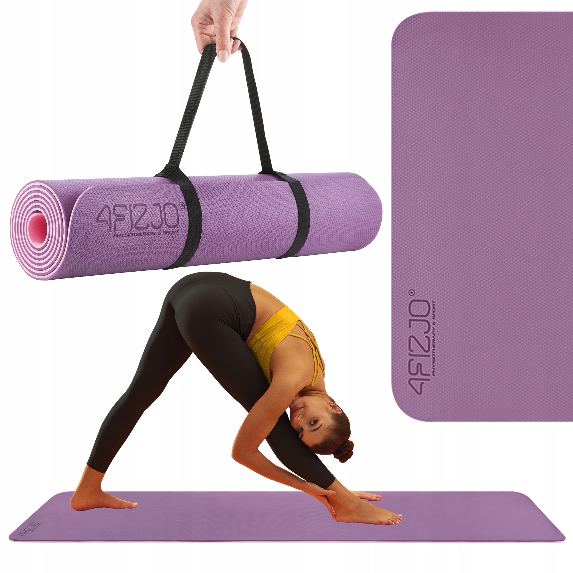 Saltea pentru antrenament, Pentru yoga, Spuma TPE, Fitness, Gimnastica ...