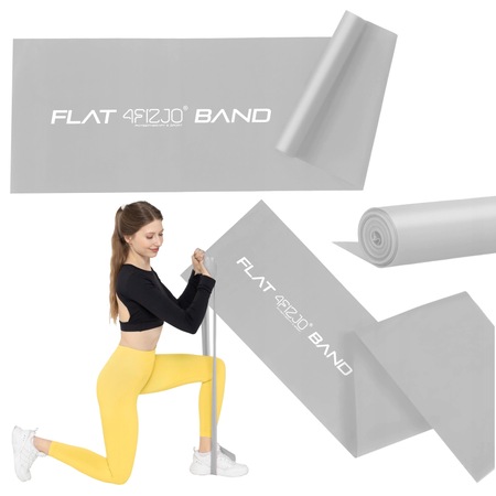 Banda de reabilitare cu rezistenta plata din latex 4FIZJO pentru ...