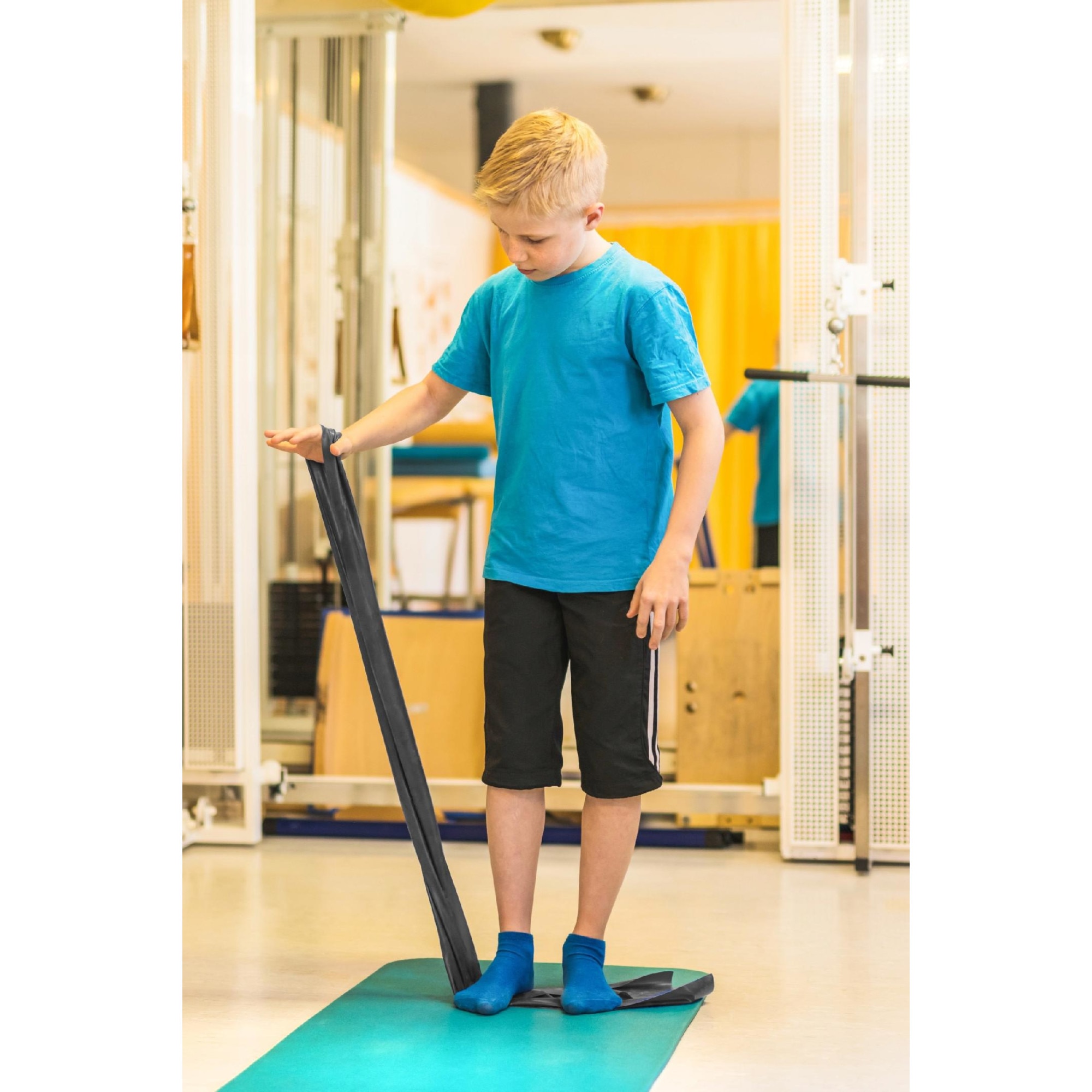 Banda de reabilitare cu rezistenta plata din latex 4FIZJO pentru ...