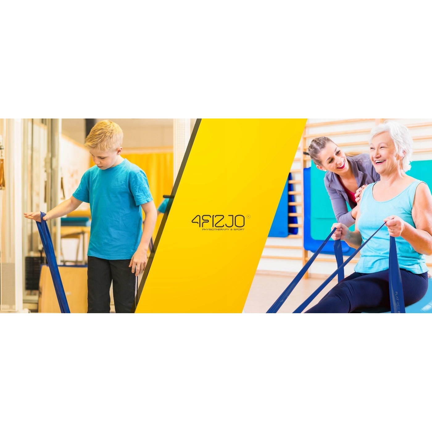 Banda de rezistenta din latex de reabilitare 4FIZJO pentru antrenament ...