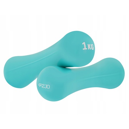 Set de 2 gantere de fier pentru antrenament de forta si fitness ...