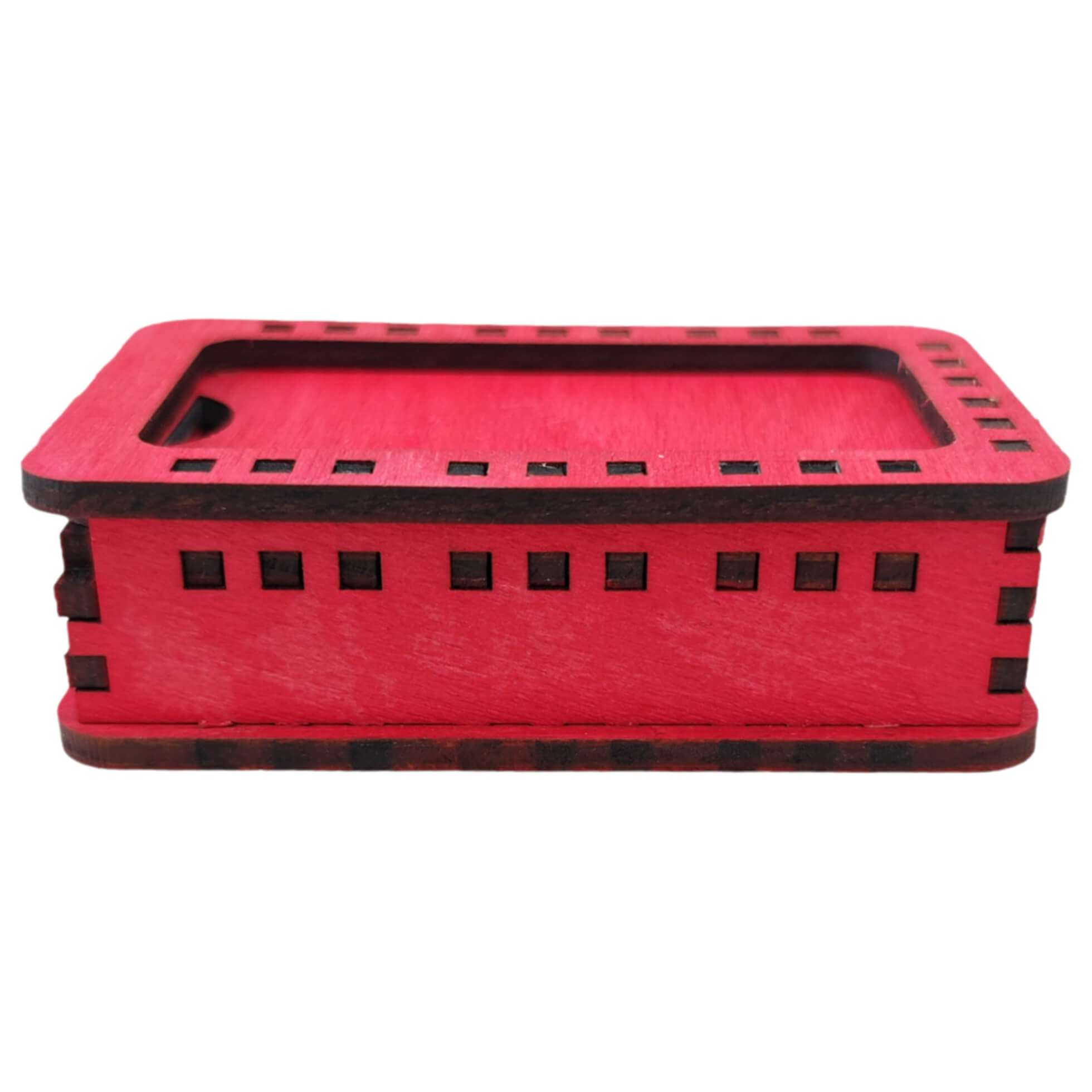 Cutie mica din lemn pentru stick USB, Rosu - eMAG.ro