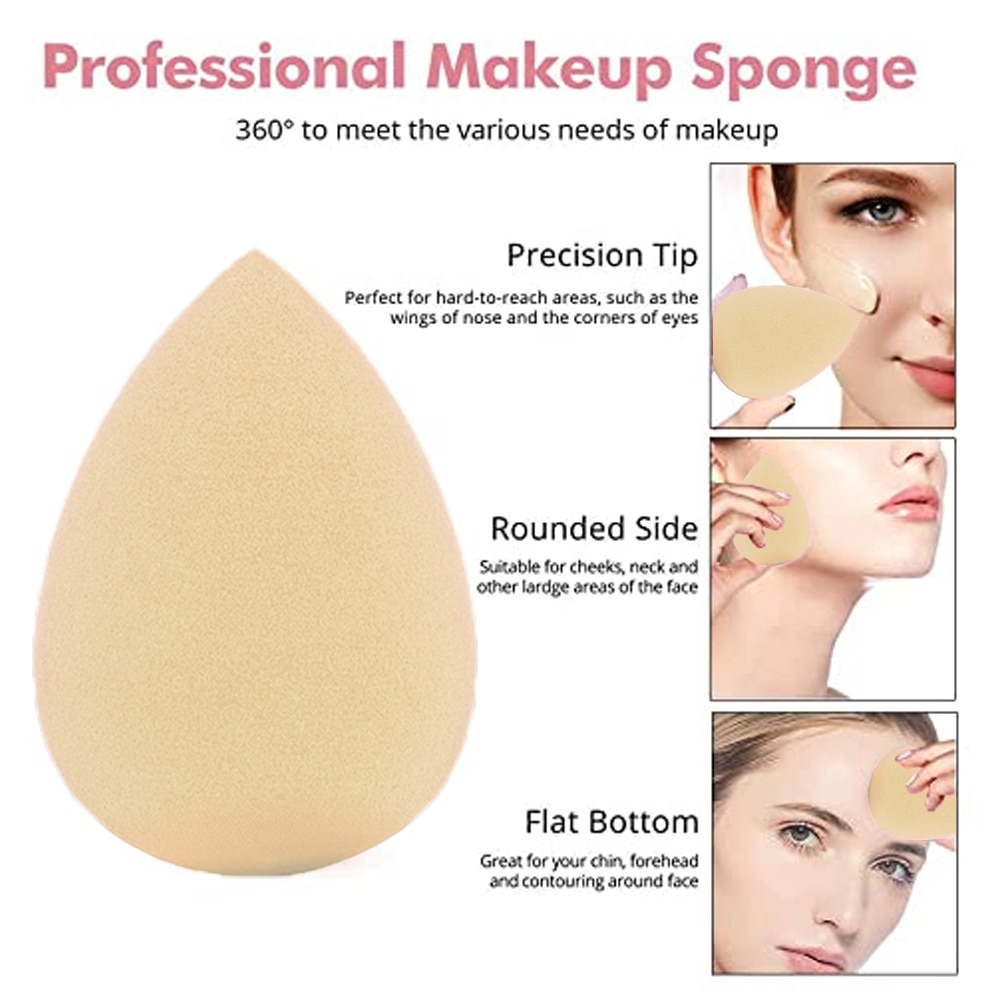 Set 5 buretei machiaj, Diverse utilizari, Multicolor - eMAG.ro