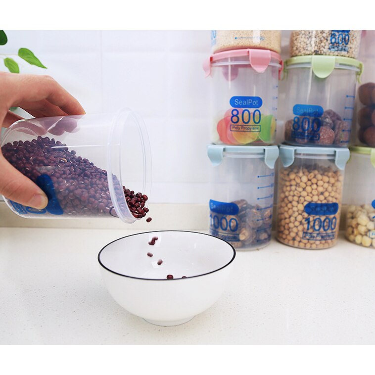 Borcan plastic, 600 ml - eMAG.ro