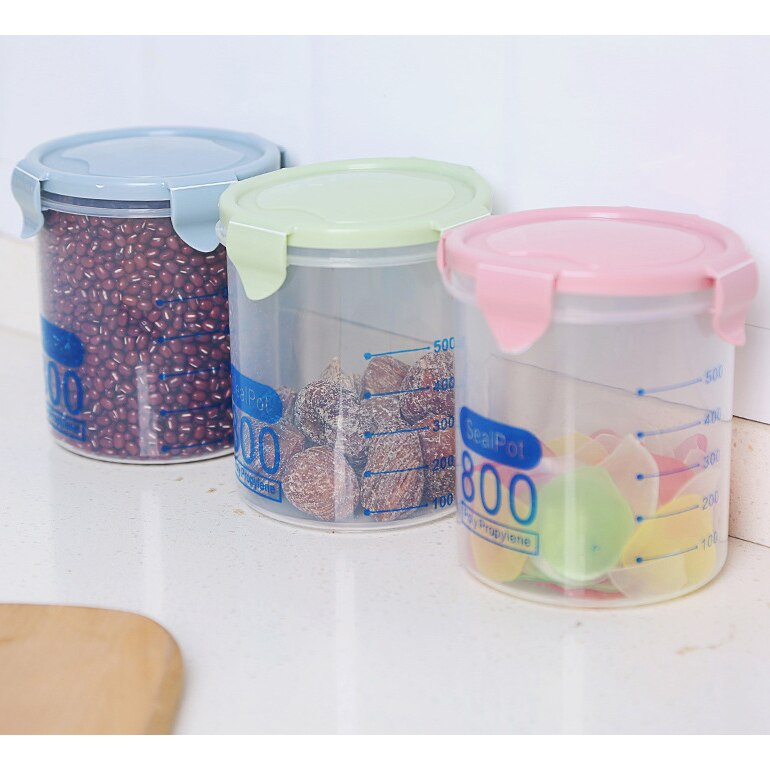 Borcan plastic, 600 ml - eMAG.ro