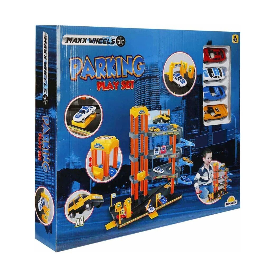 Maxx wheels parking playset store