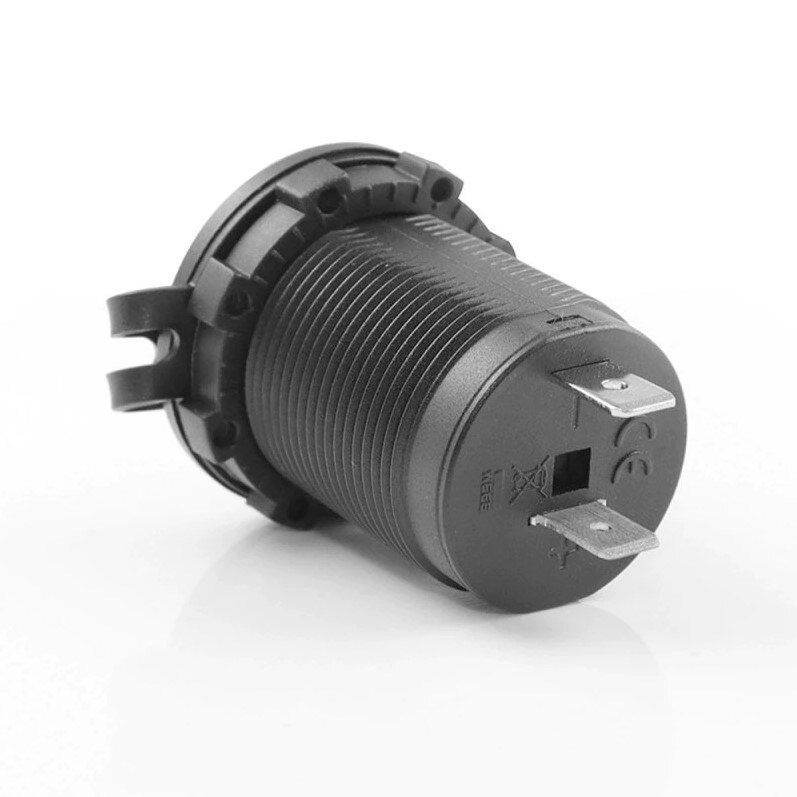 Priza auto incorporabila 12V 20A rezistenta la apa si ermetica - eMAG.ro