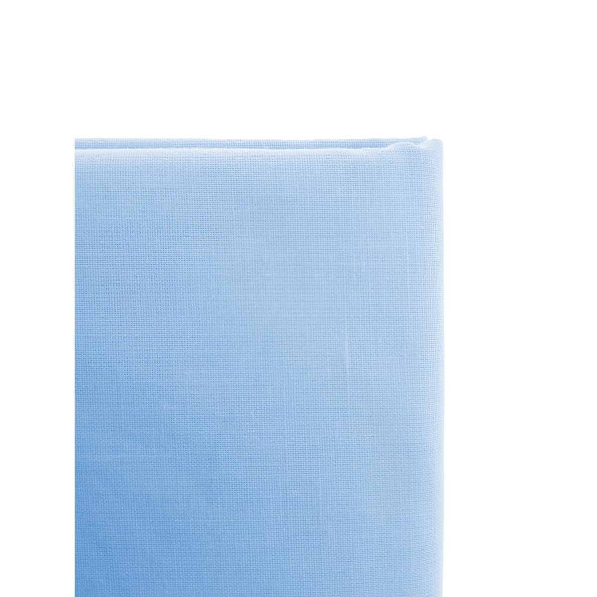 Cearceaf FAN, 160x200 cm, Bumbac, albastru noris - eMAG.ro