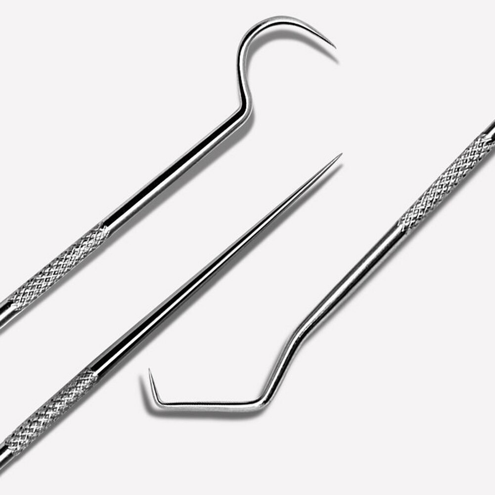 Set 4 Scobitori Profesinale, din Otel Cromat, Argintiu, Alexa Store ...