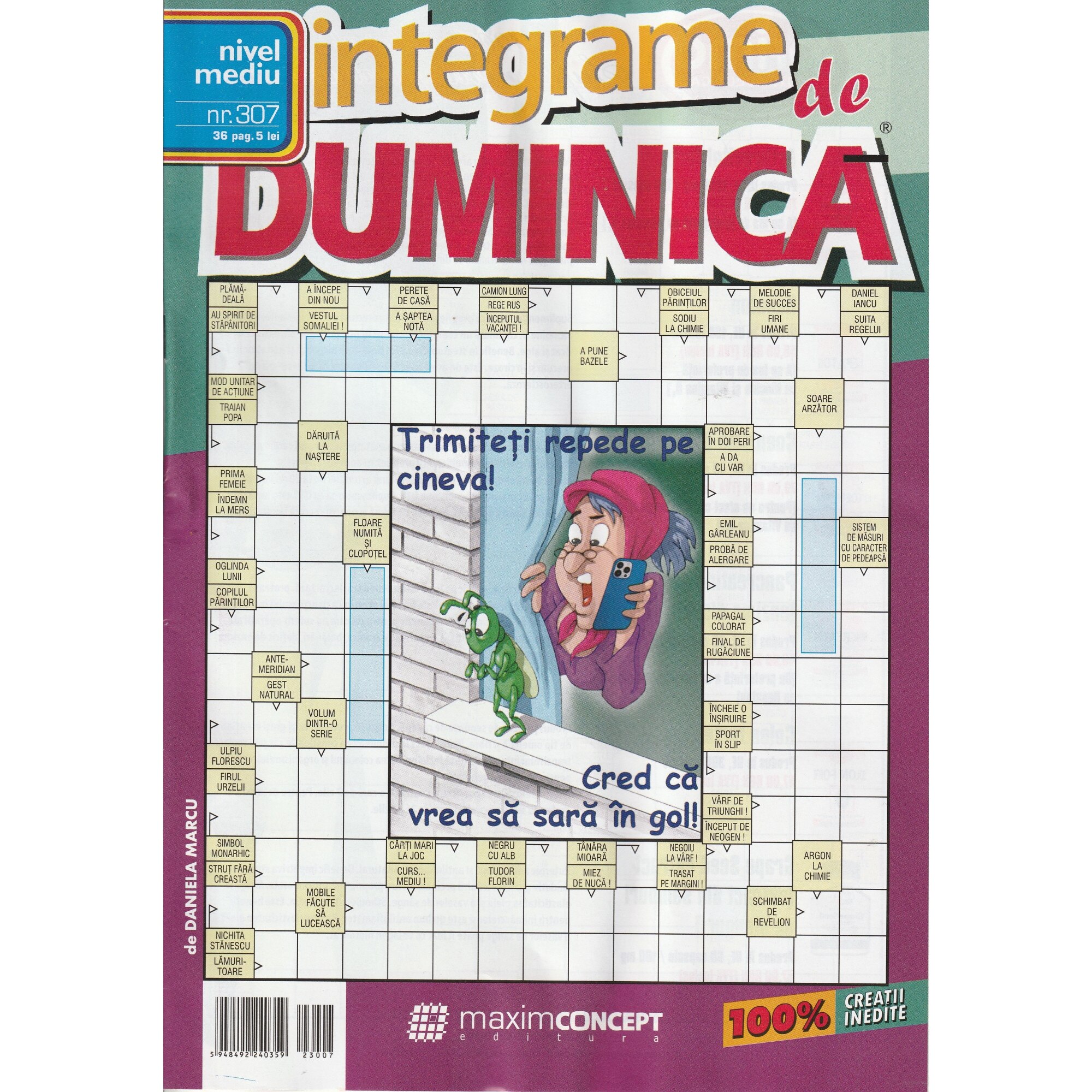 Integrame de duminica 307 - nivel mediu, Maxim - eMAG.ro