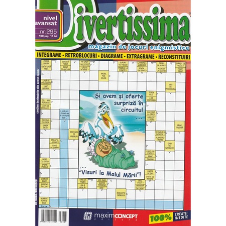 Integrame divertissima 295 - nivel avansat, Maxim - eMAG.ro