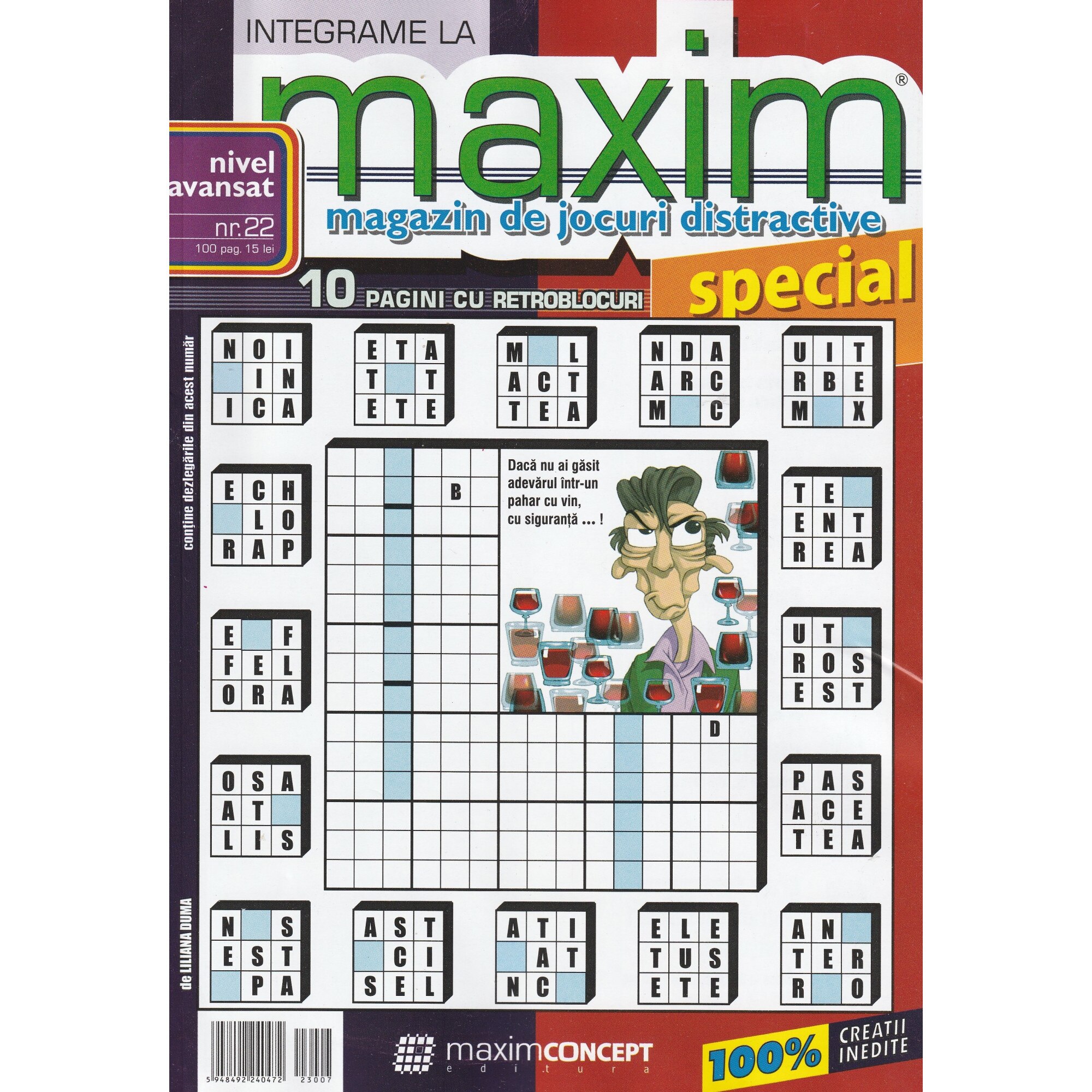 Integrame la Maxim special 22 - nivel avansat, Maxim - eMAG.ro