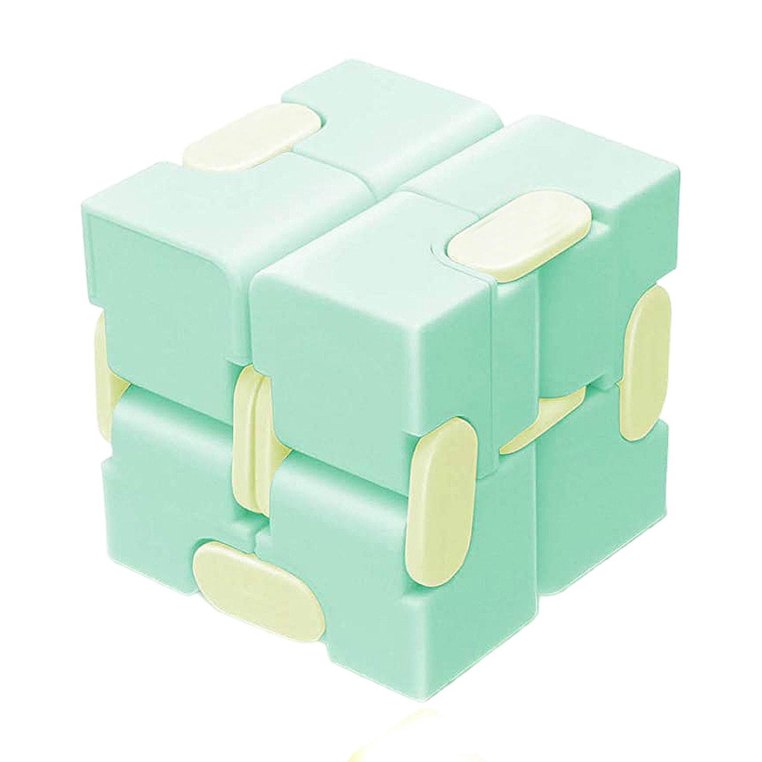 Антистрес куб, Infinity Magic Cube, Fidget Toy, Tzachebot®, зелен ...