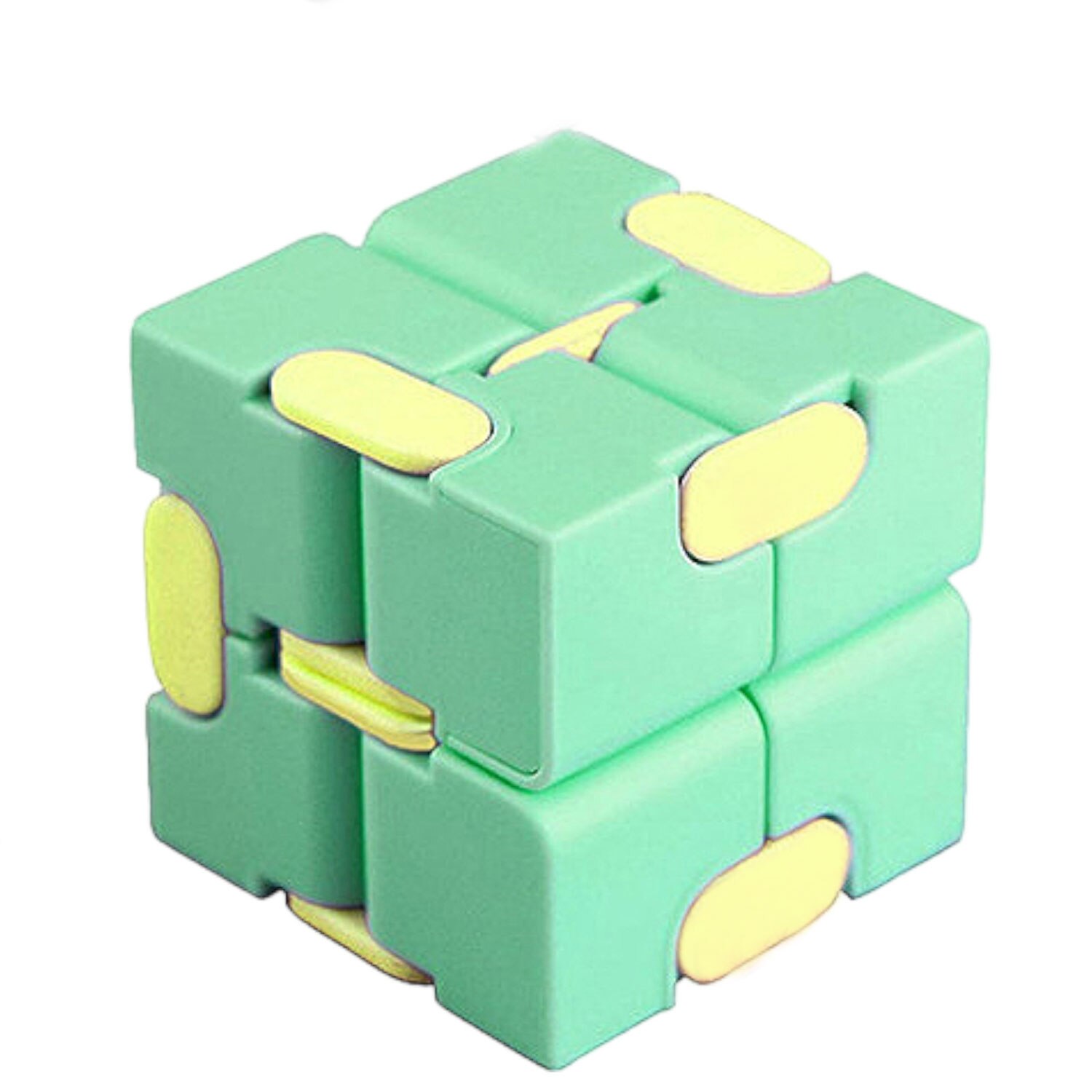 Антистрес куб, Infinity Magic Cube, Fidget Toy, Tzachebot®, зелен ...