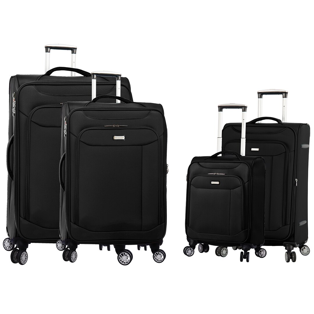 Set Trolere Snowball SW87303, 4 Roti Duble, Nylon, Cifru TSA, 4 Piese ...
