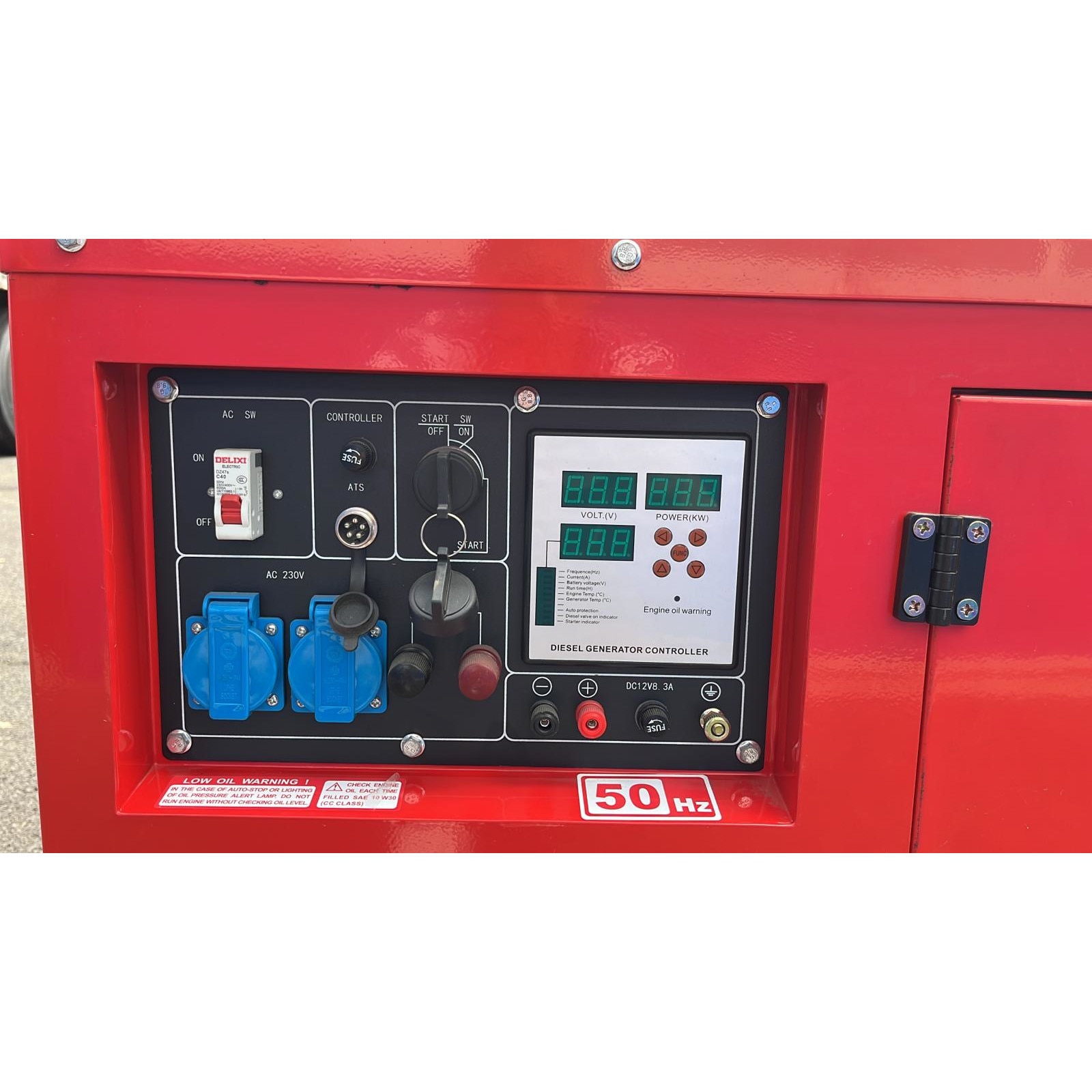 Set Generator de curent electric, Diesel, Bauer GFS - 8 Air Cooled, 10 ...