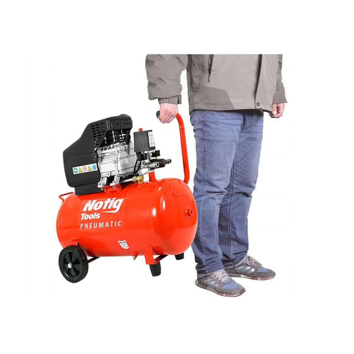 Compresor aer comprimat 50 litri 8 bar (N3421) - eMAG.ro