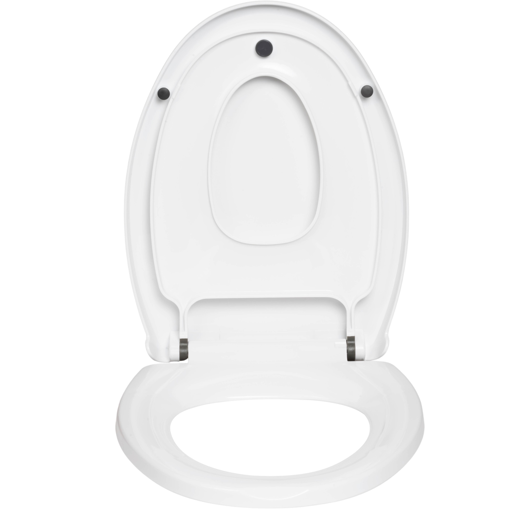 Capac WC ZAFIT® cu reductor si inchidere lenta Soft Close, 2 in 1 ...