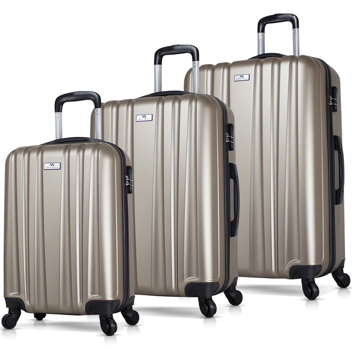 Set trolere MYVALICE MV2854, Auriu - eMAG.ro