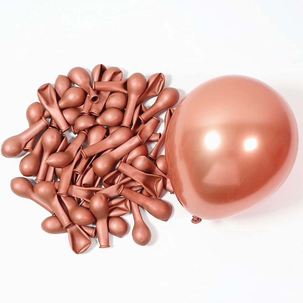 Set de baloane roz aurii pentru petreceri, zile de nastere, nunti ...