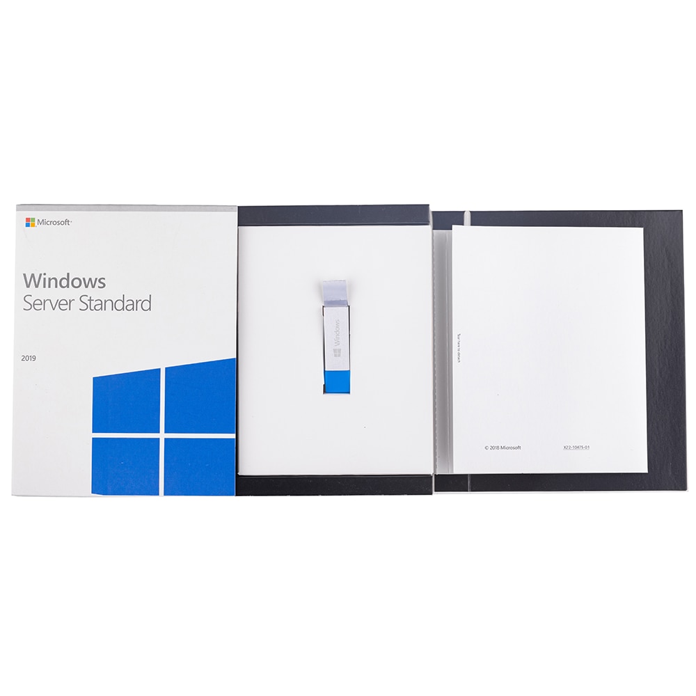 Microsoft Windows Server 2019 Standard, Retail FPP, Windows ...