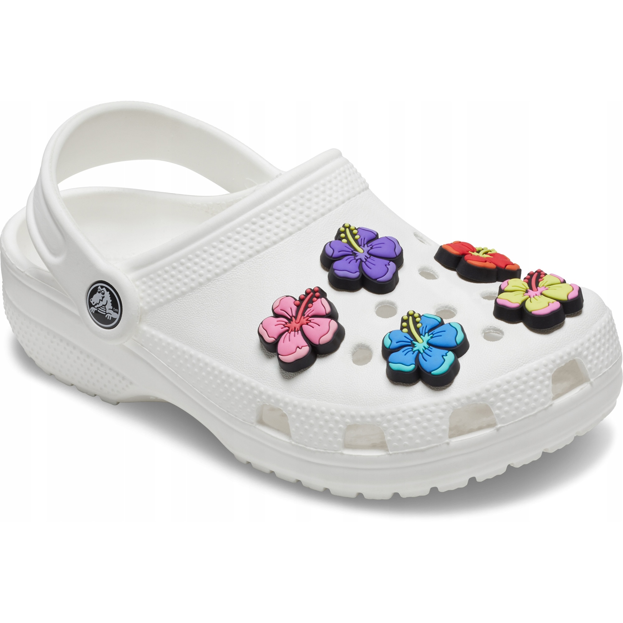 Accesoriu Crocs Jibbitz, Hibiscus 5 bucati, Mulicolor - eMAG.ro