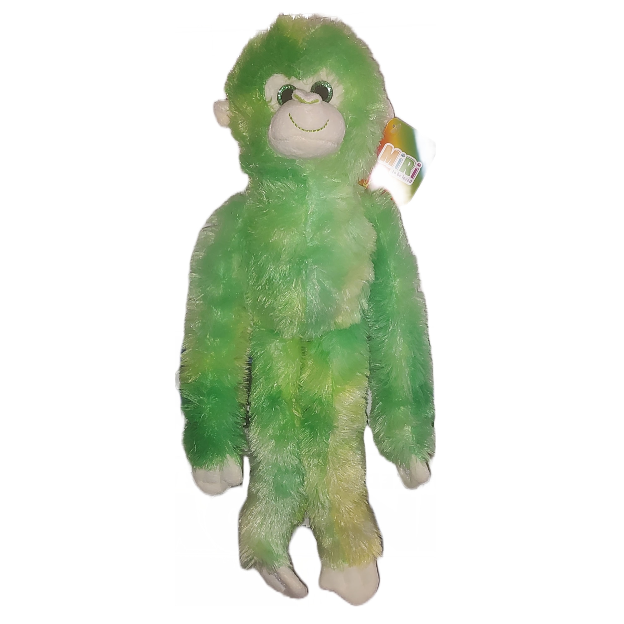 Jucarie de plus Maimuta, Verde, Miri to be loved, 55cm - eMAG.ro