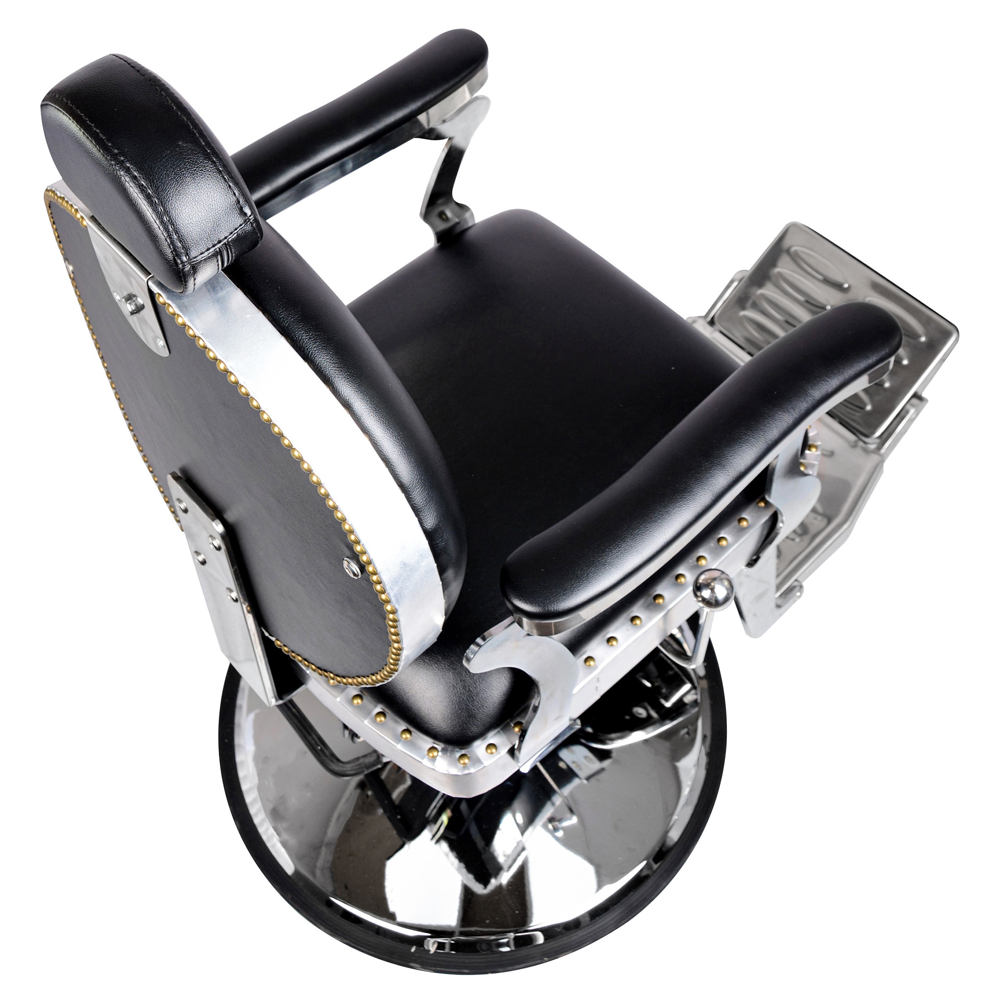 Scaun de frizerie, Barber King, Olix, Negru, Hidraulic, Si barbierit ...