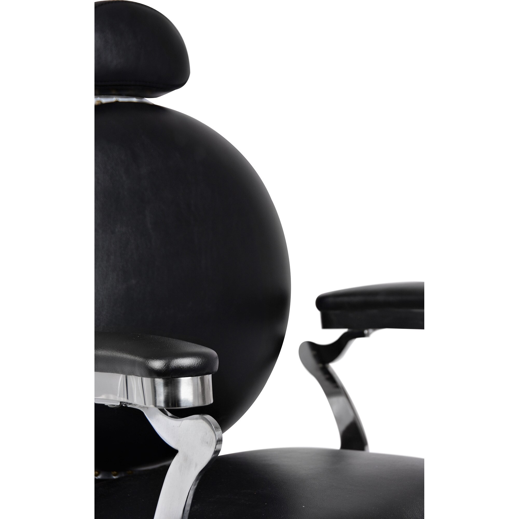 Scaun de frizerie, Barber King, Olix, Negru, Hidraulic, Si barbierit ...