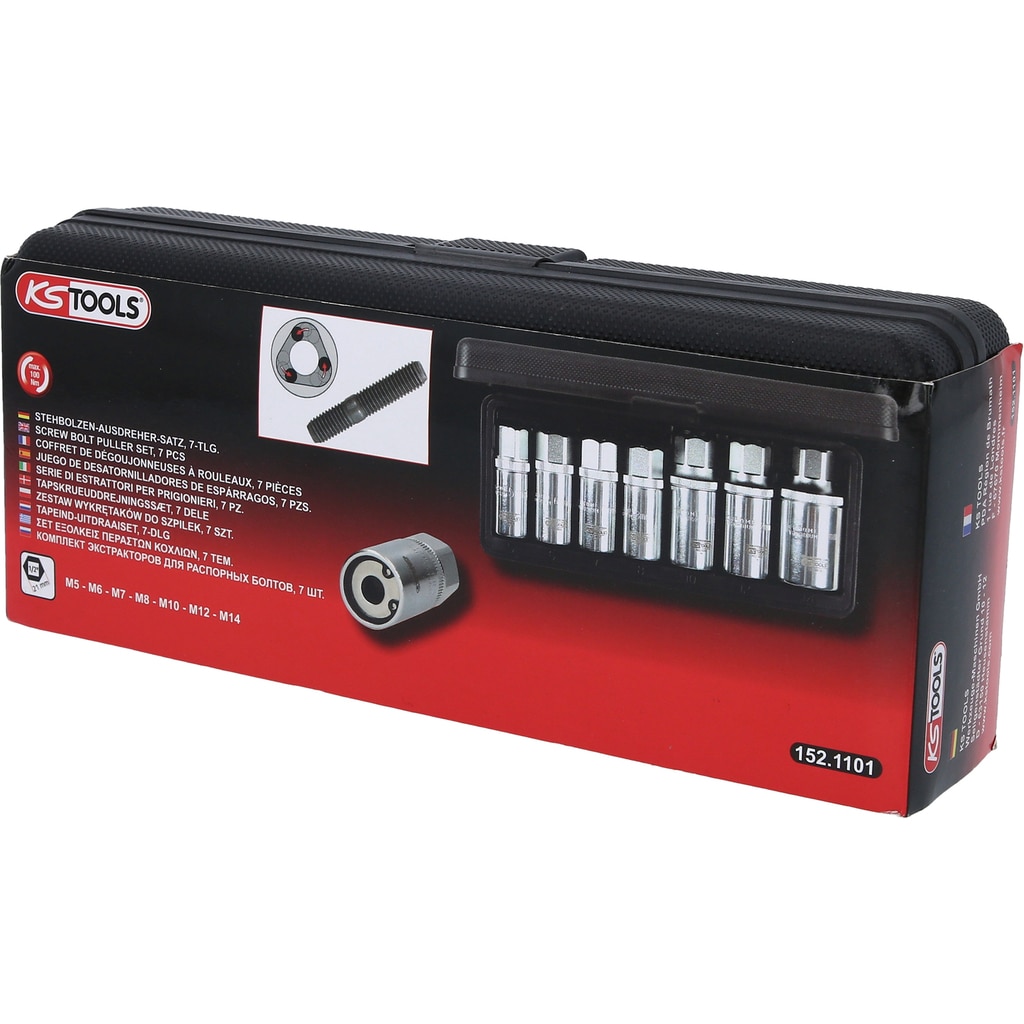Set 7 extractoare axuri de fuzeta/bolturi - eMAG.ro