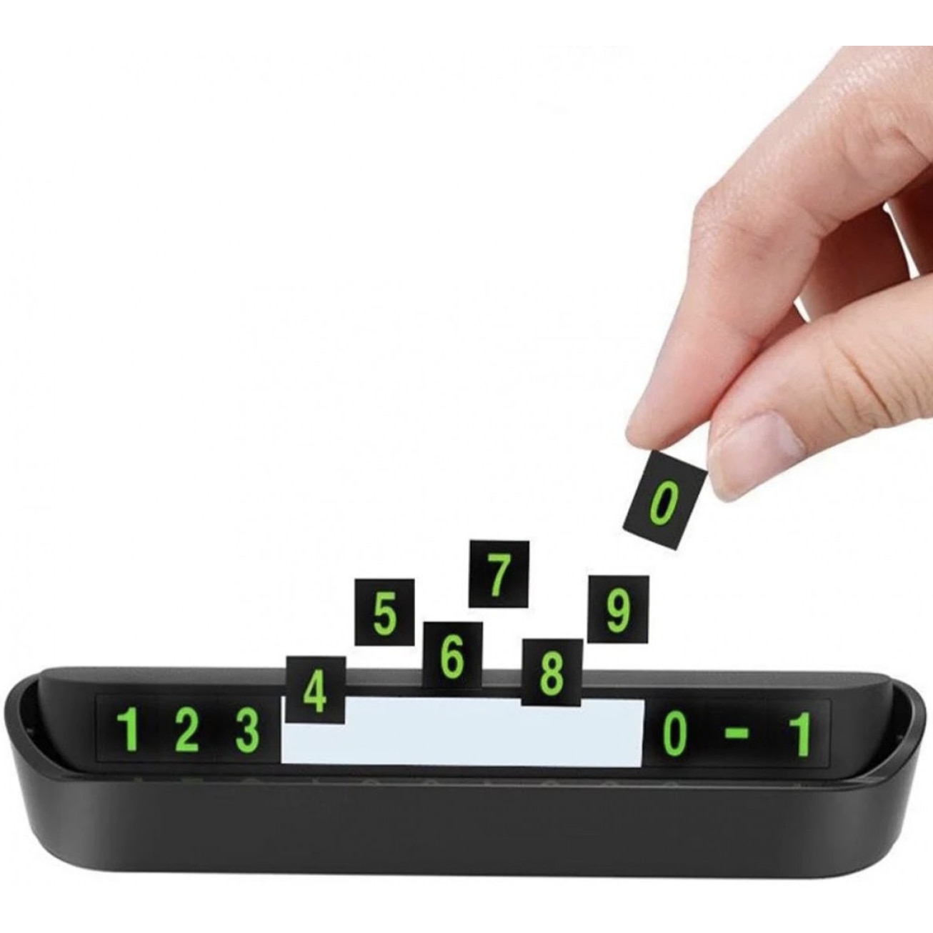 Suport Auto Pentru Numar de Telefon, Pentru Parcare, Cifre Magnetice ...