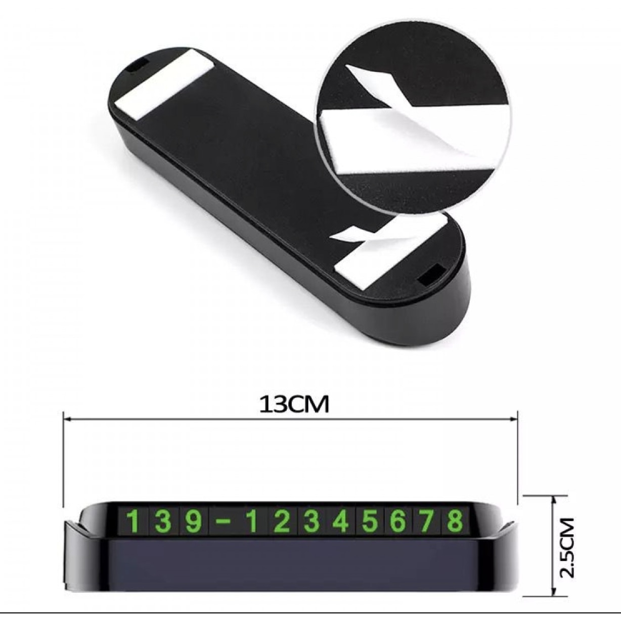 Suport Auto Pentru Numar de Telefon, Pentru Parcare, Cifre Magnetice ...
