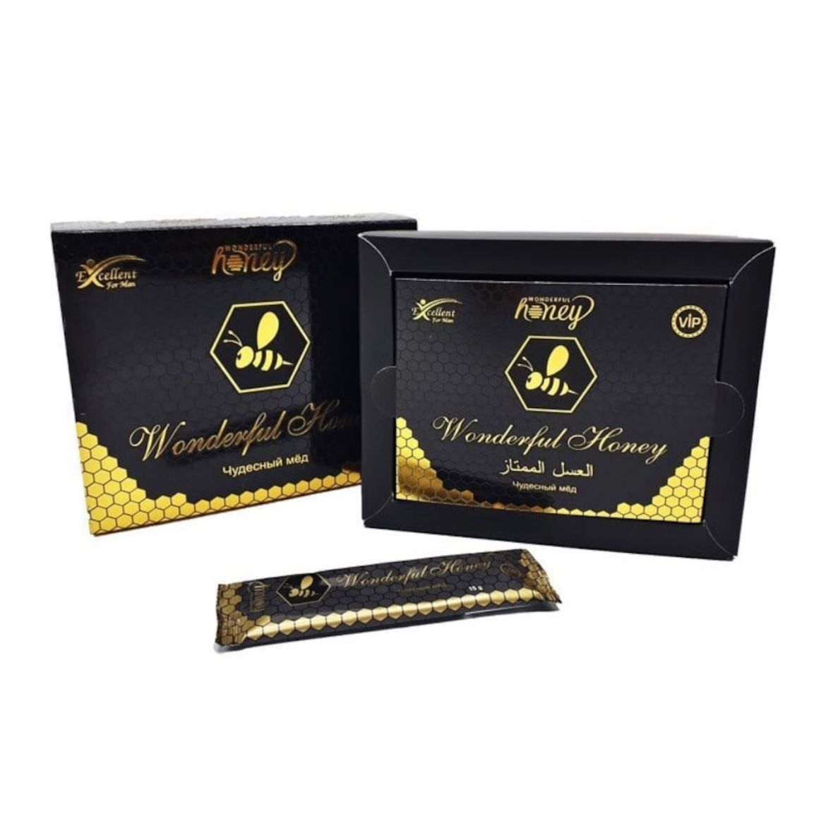 Tratament Potenta Naturist 100%, Miere Wonderful Honey Original ...