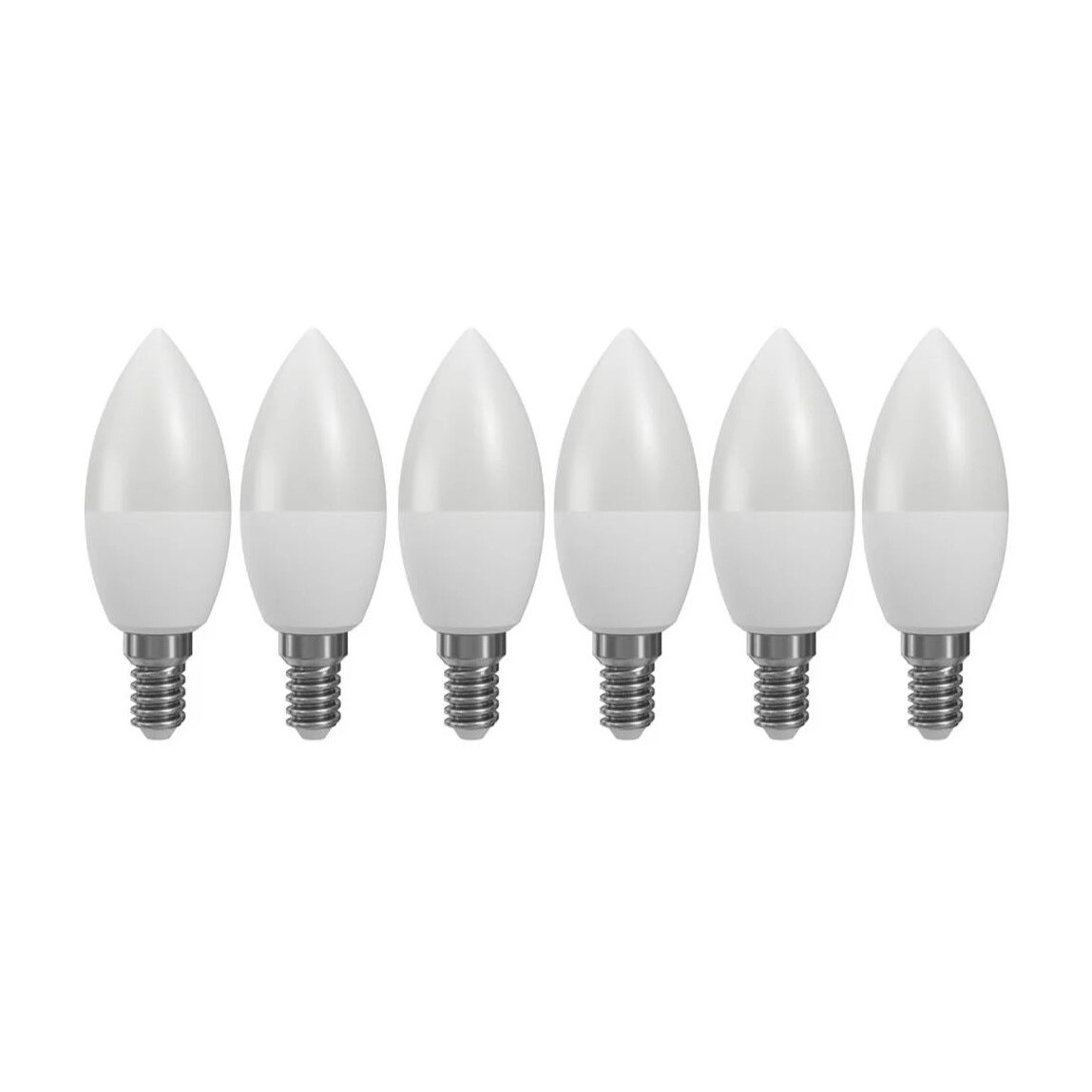 Set 6 becuri Livarno Home, suclu E14, lumina alba calda 2700K - eMAG.ro