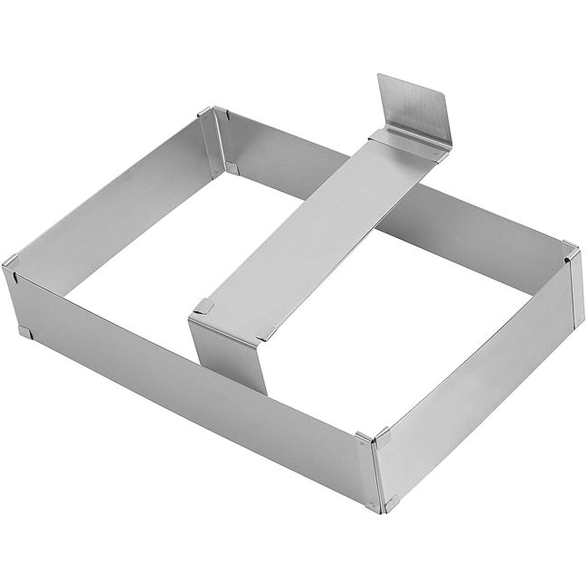 Forma reglabila metalica pentru copt, dreptunghiulara, cu separeu - eMAG.ro