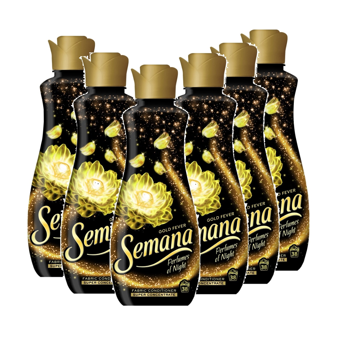 Set 6 x Balsam de rufe Semana Gold Fever, 950 ml, 228 spalari - eMAG.ro
