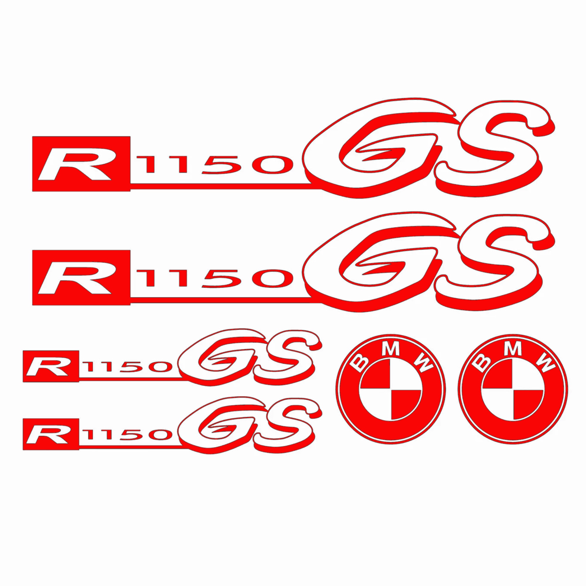 Set 8 stickere bmw r 1150 gs - eMAG.ro