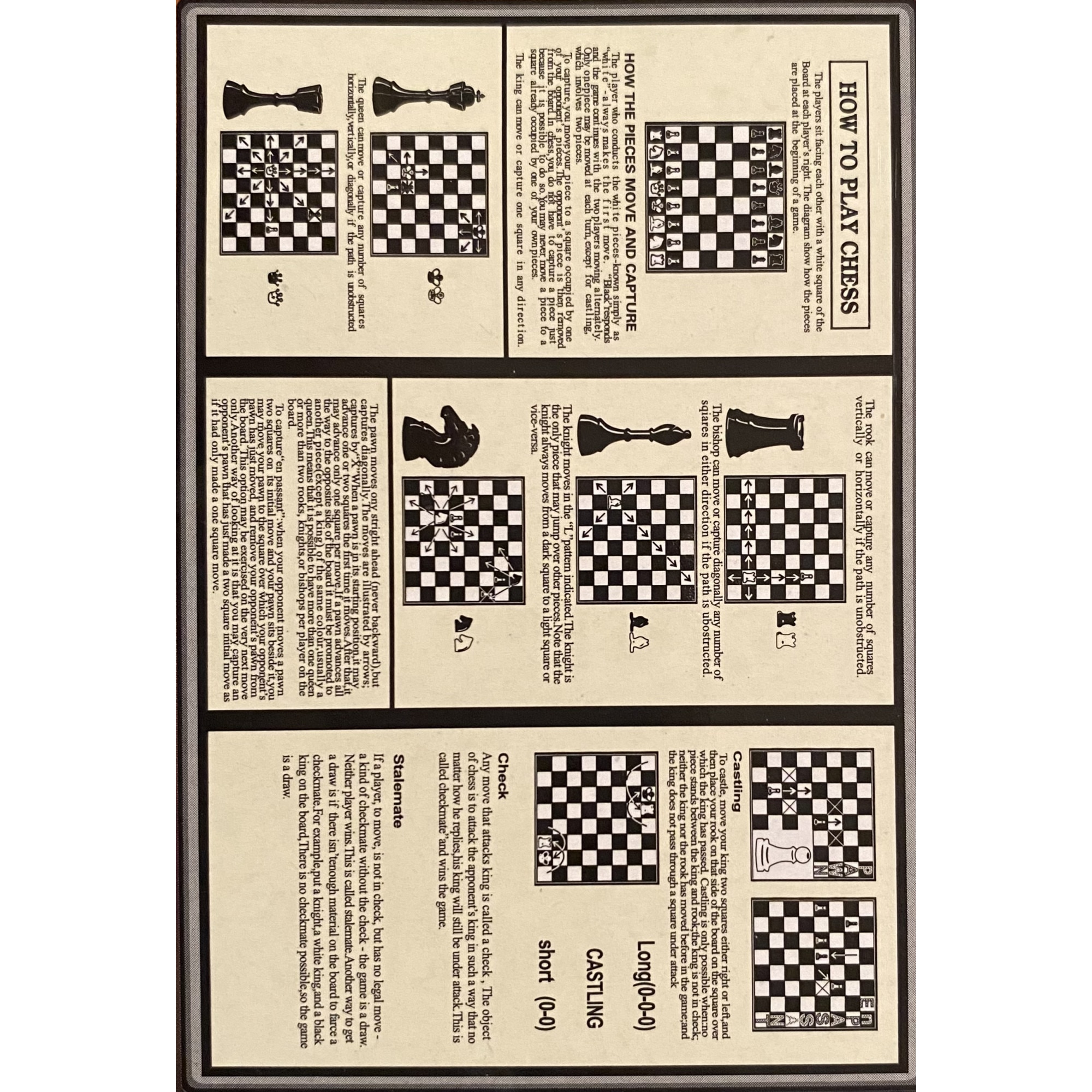 Set pentru joc de sah format din tabla si piese magnetice, material ...