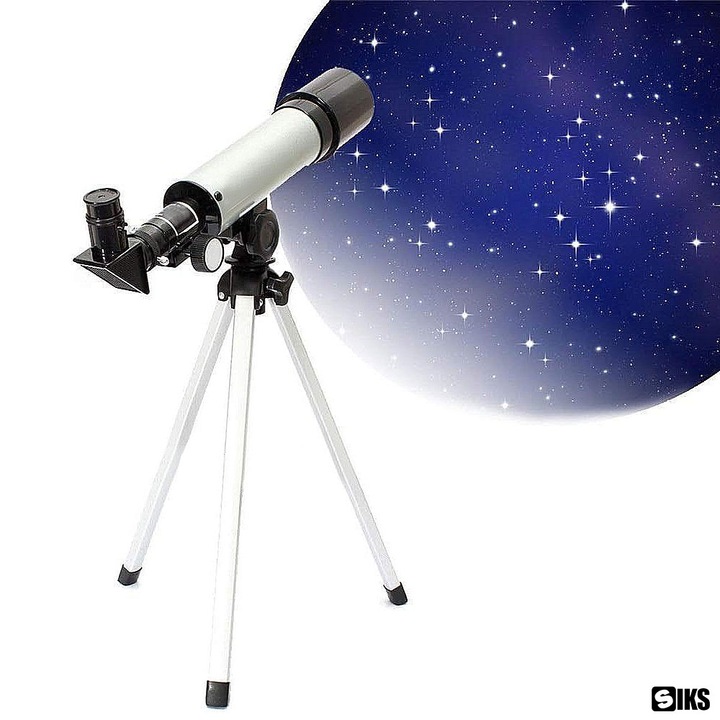 Telescop Astronomic SIKS Cu Trepied Din Aluminiu, Distanta Focala 360mm ...