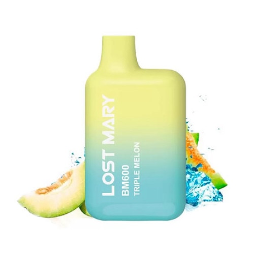 Tigara electronica de unica folosinta, Lost Mary BM600 - Triple Melon, 2ml - eMAG.ro