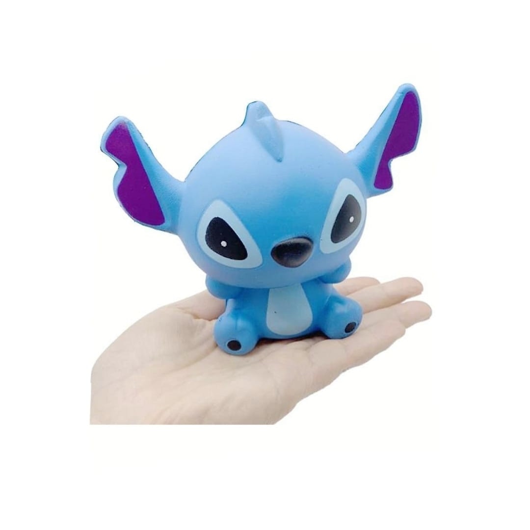 Jucarie Squishy, tip Stitch, albastru, 12 cm - eMAG.ro
