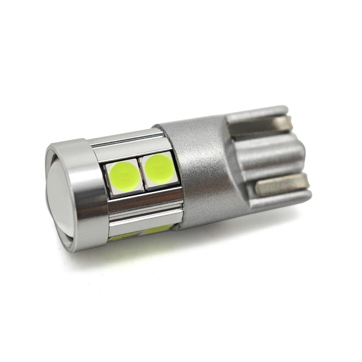 Set 2 becuri auto motoLEDy LED W5W, T10 12-24V CANBUS 500lm Verde - eMAG.ro