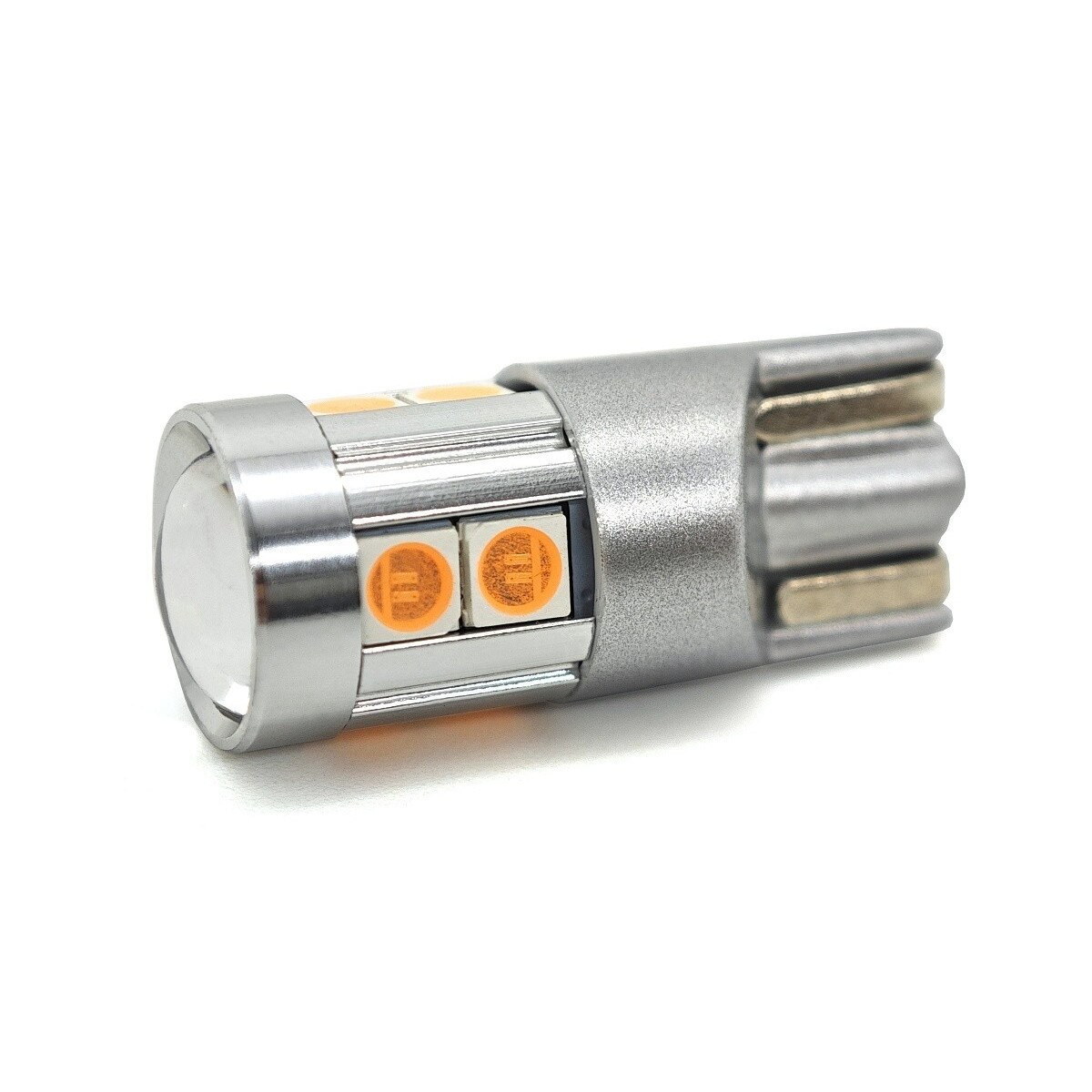 Set 2 becuri auto motoLEDy LED W5W, T10 12-24V CANBUS 500lm Violet ...