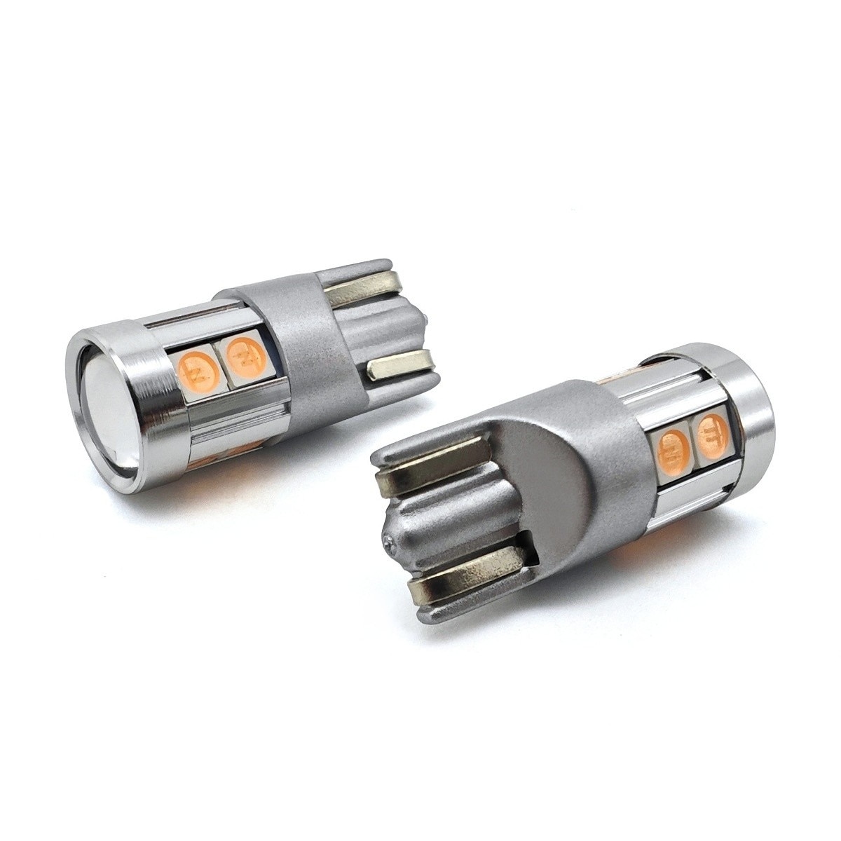 Set 2 becuri auto motoLEDy LED W5W, T10 12-24V CANBUS 500lm Violet ...