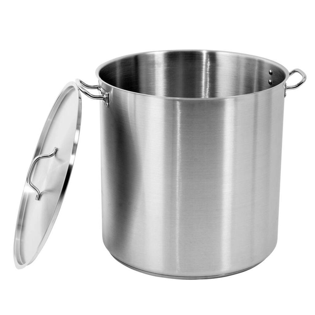 Oala inalta cu capac, uz profesional Yato Gastro 50x50 cm, Inox ...