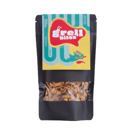 Chipsuri proteice cu faina de greieri, Grell Bites, Chilli, Dragon ...