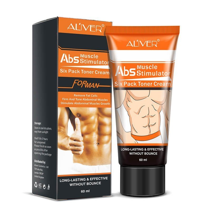 Crema pentru pierderea Grasimii si Conturare Musculara, 60 ml, Aliver ...